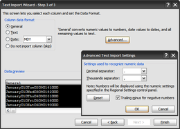 Import Text Into Excel 2007