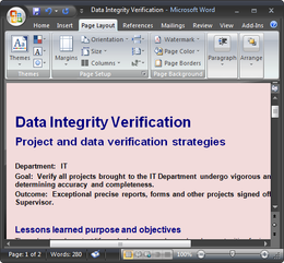 Add Background Color To Word 2007 Documents