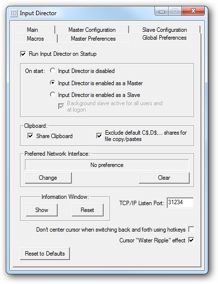 Input Director Controls Multiple Windows Machines with One Keyboard and ...