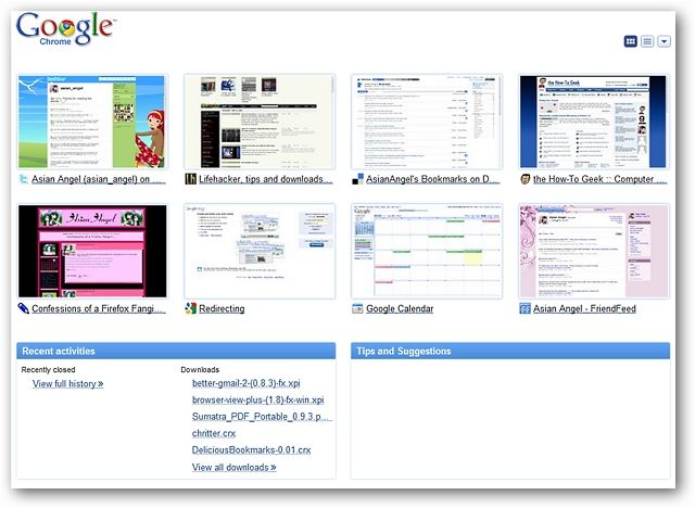 Activate the Redesigned New-Tab Interface in Google Chrome