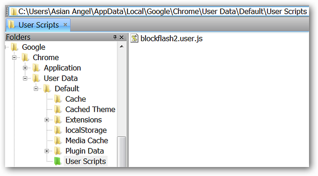 Hide Flash Animations in Google Chrome