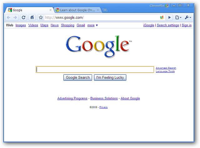 ChromePlus - Enhanced Version of Chromium Browser