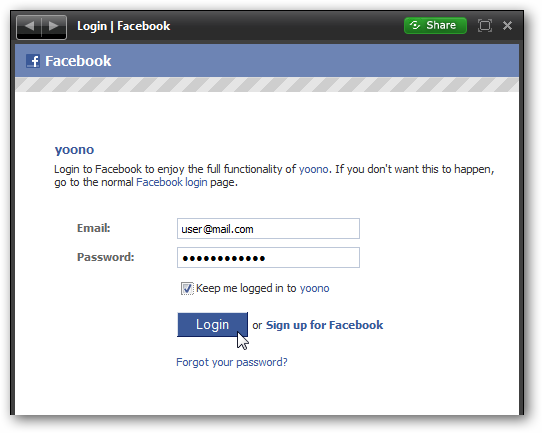 Yoono Desktop Let’s You Connect to Social Networks and IM