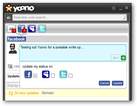 Yoono Desktop Let’s You Connect to Social Networks and IM