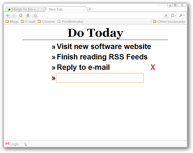 Add a To-Do List to Chrome’s New Tab Page