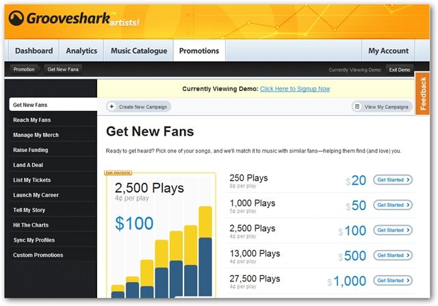 Grooveshark Lets You Stream and Share Your Tunes Online