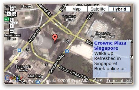 See Maps of Street Address Locations the Easy Way