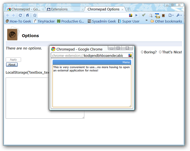 Add a “Built-In” Notepad to Google Chrome