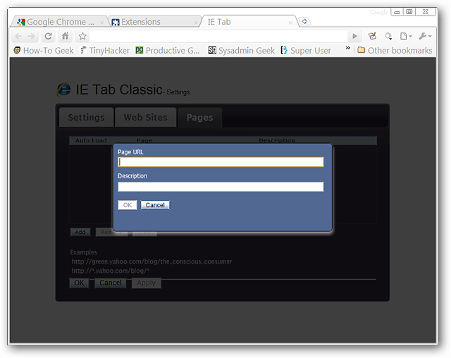 Add IE Tab Integration to Google Chrome