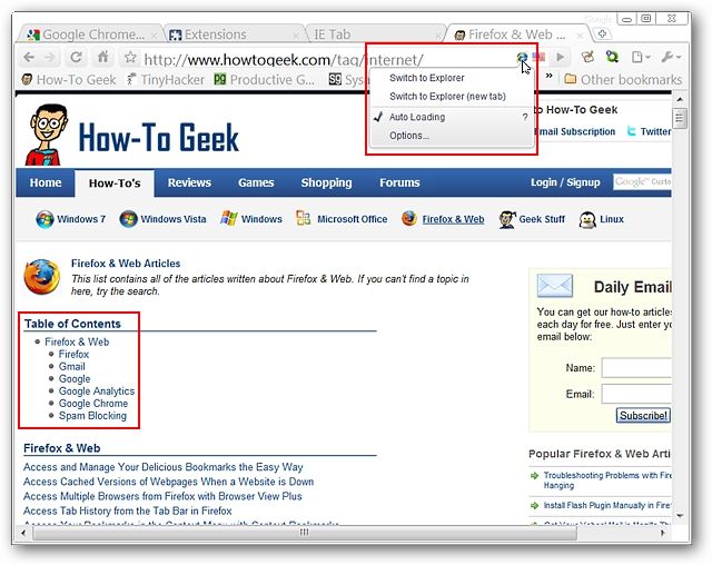 Add IE Tab Integration to Google Chrome