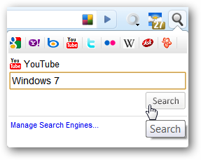 Gain Access to a Search Box in Google Chrome