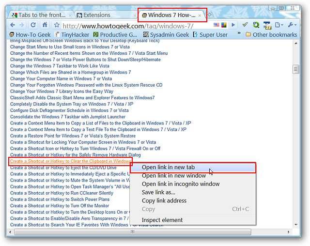 Focused New Tabs Quick-Fix for Google Chrome