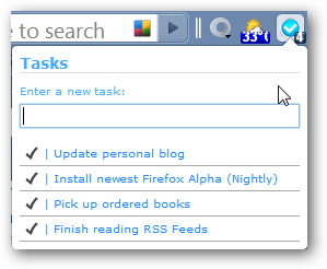 Add a non-Google Tasks List to Chrome