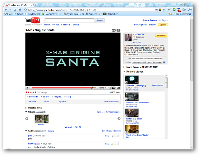 Improve YouTube Video Viewing in Google Chrome