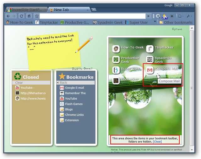 Make Chrome’s New Tab Page More Useful and Artistic