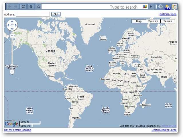 View Maps and Get Directions in Google Chrome