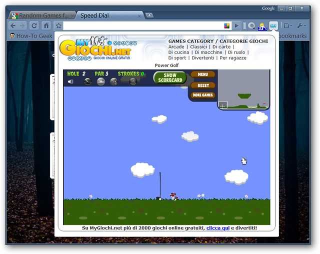 Play a New Random Game Each Day in Chrome