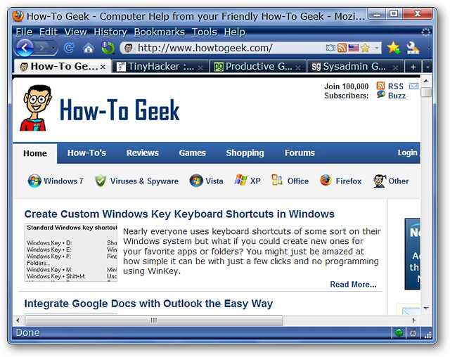 Enable Thumbnail Previews for Firefox in Windows 7 Taskbar Enable Thumbnail Previews for Firefox in Windows 7 Taskbar