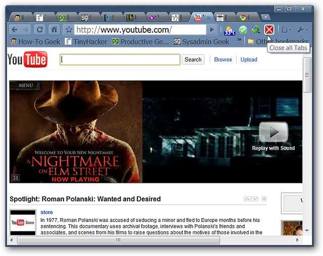 Easily Close All Tabs in Google Chrome