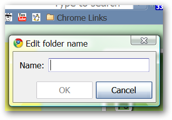 Convert Chrome Bookmark Toolbar Folders to Icons