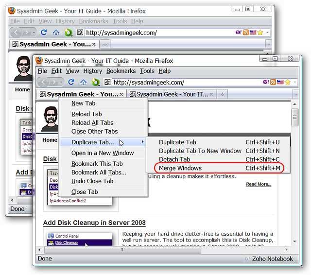 Add Simple Tab Duplication To Firefox