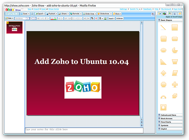 Open Zoho Documents & Spreadsheets Easily in Firefox