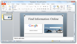 How To Add Live Web Pages To A PowerPoint Presentation