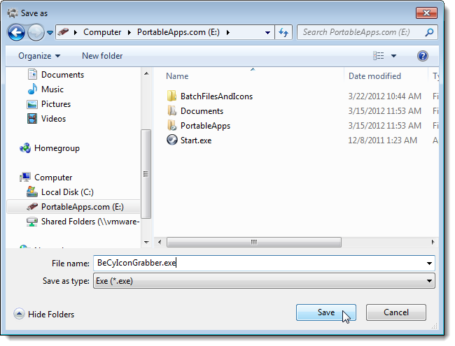 How to Create Shortcuts to Programs on USB Drives