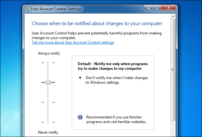 Why You Shouldn't Disable User Account Control (UAC) in Windows
