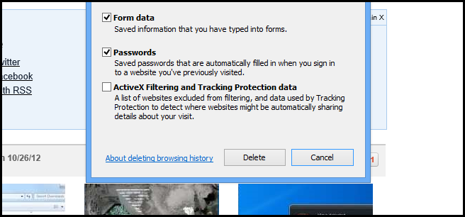 How to Manage Saved Passwords in Internet Explorer