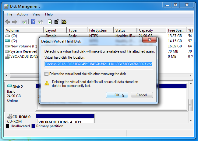 How To Extract Individual Files From a Windows 7 System Image Backup