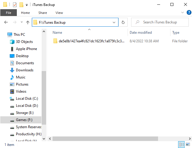 How to Change the Backup Location of iTunes (or Any Windows App)