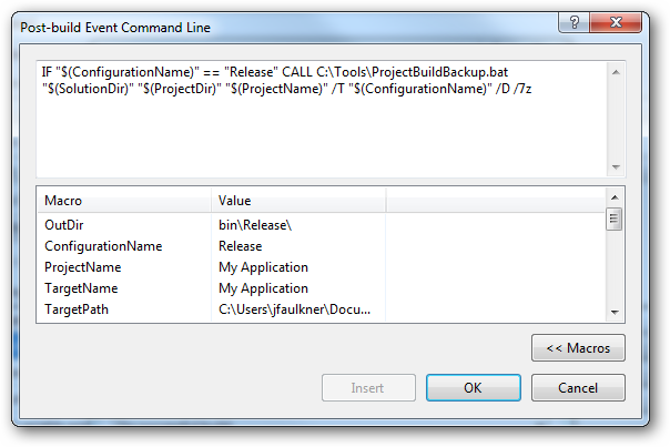 How to Automatically Create Build Backups in Visual Studio