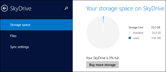 How Windows 8.1 Integrates SkyDrive Everywhere