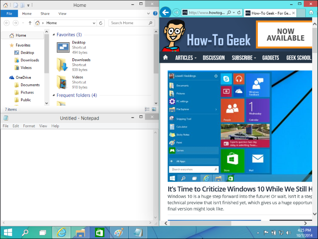 How to Use Snap Assist and 2x2 Snap on Windows 10
