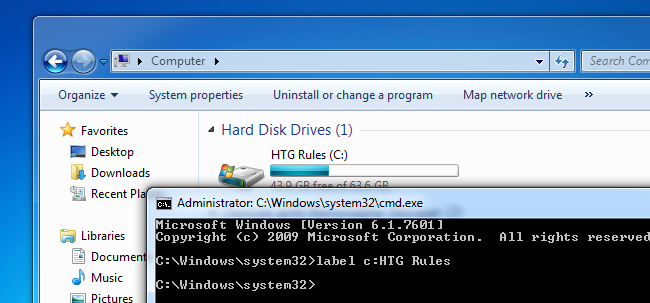 How to Use Label to Rename Drives from the Windows Command Prompt