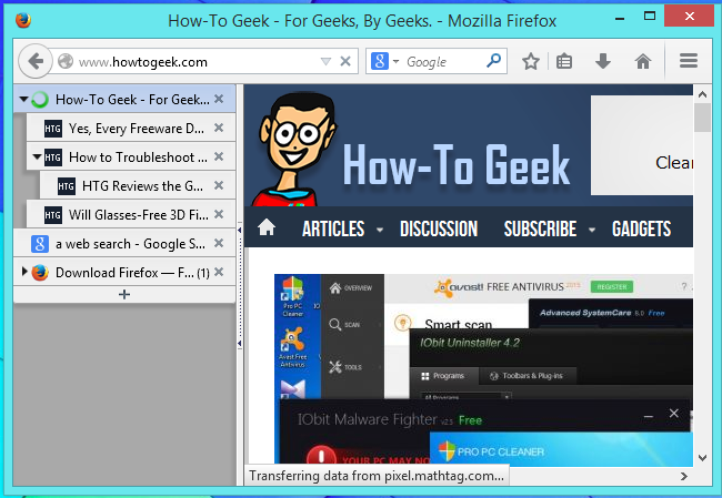 How (and Why) to Use Vertical, Tree Style Tabs in Your Web Browser