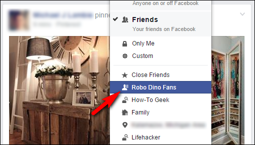 How to Share Facebook Posts with Only Certain Friends