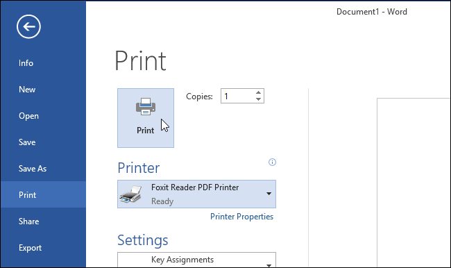 How to Create a List of Keyboard Shortcuts Available in Word 2013