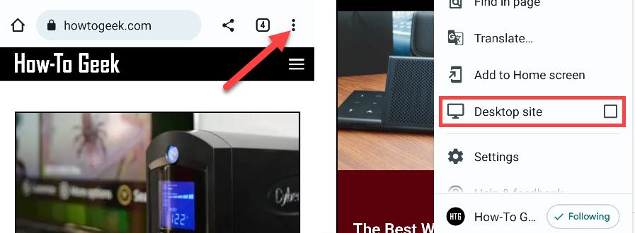 How to View Desktop Sites on iPhone and Android