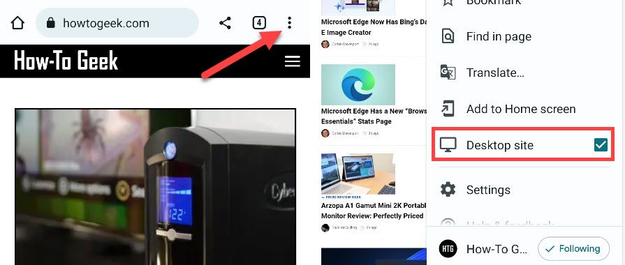How to View Desktop Sites on iPhone and Android