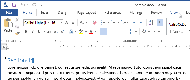 How to View Multiple Pages at Once in Word