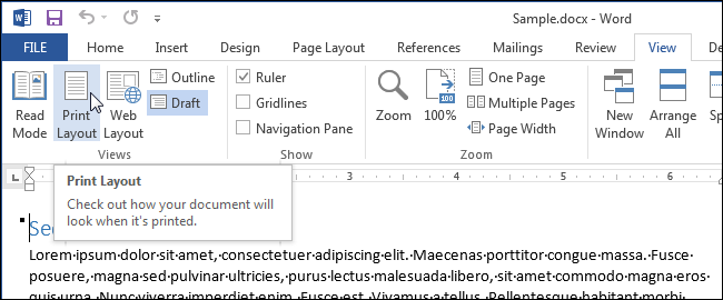 How to View Multiple Pages at Once in Word