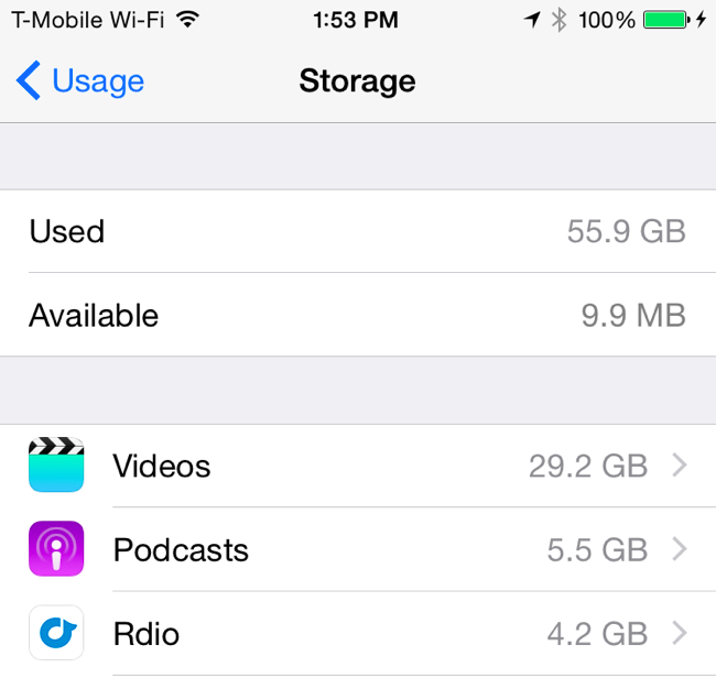 What To Do When Your iPhone or iPad Runs Out of Space