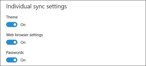 Understanding the New Sync Settings in Windows 10