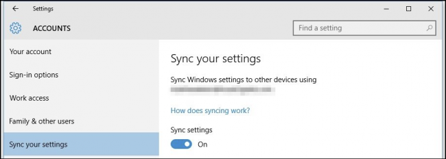 Understanding the New Sync Settings in Windows 10