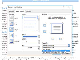 How To Add A Border To An Entire Page In Word