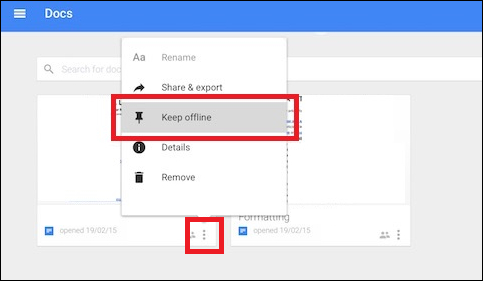 How to Use Google Drive Offline on a Desktop or Mobile Device