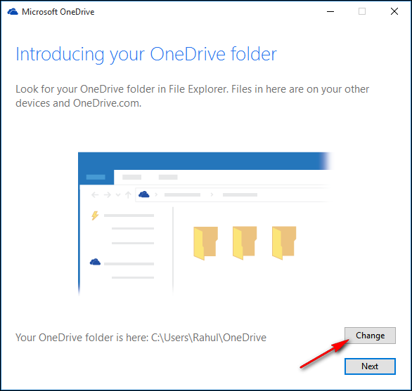 How to Change the Location of the OneDrive Folder in Windows 10