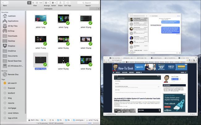 How to Use OS X's New Split Windows View